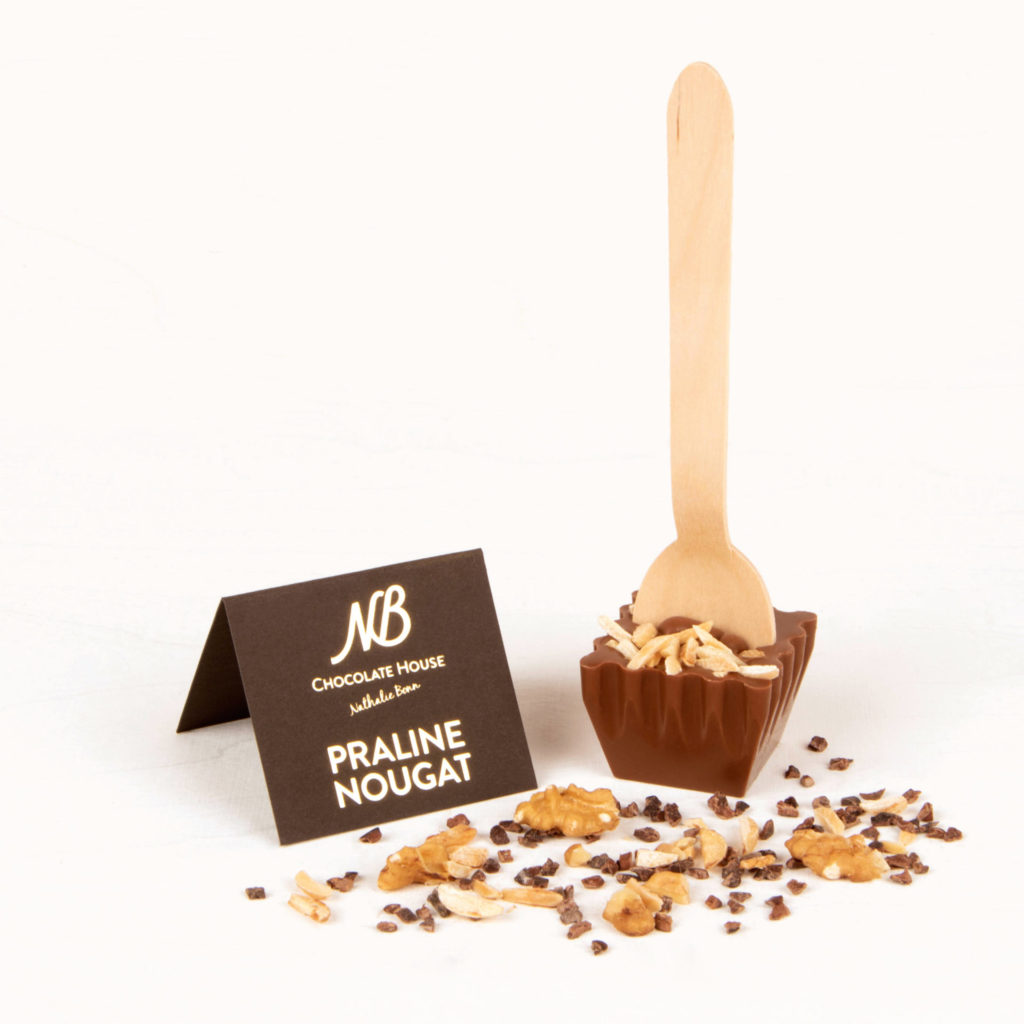 Spoon – Praline Nougat – CHOCOLATE HOUSE of Luxembourg